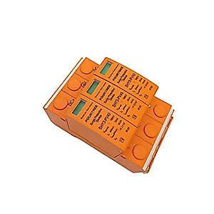 1Pcs SPD 3P 20~40KA 1000V DC Surge Protector Arrester Device Household Switch Solar Power System PV Combiner