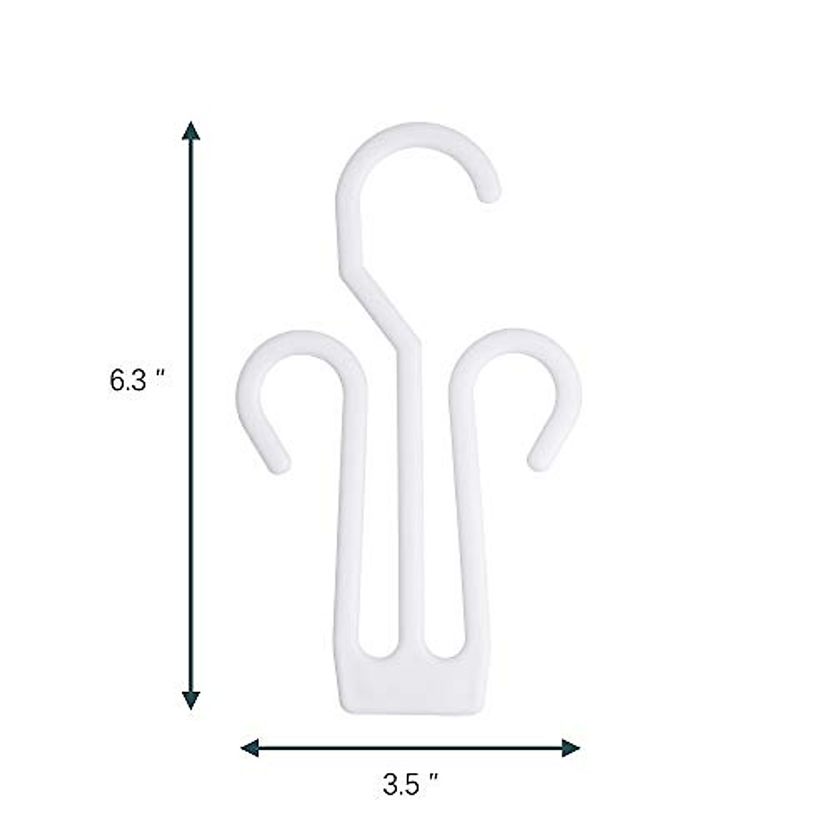 CM Cosmos Pack of 12 Plastic Slippers Leather Shoes Drying Hanging Shoe Rack