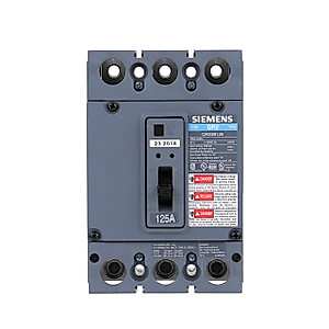 125 Amp 3-Pole Type QR Circuit Breaker