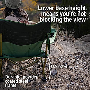 Kelty Low Loveseat, Canyon Brown/Beluga For Camping