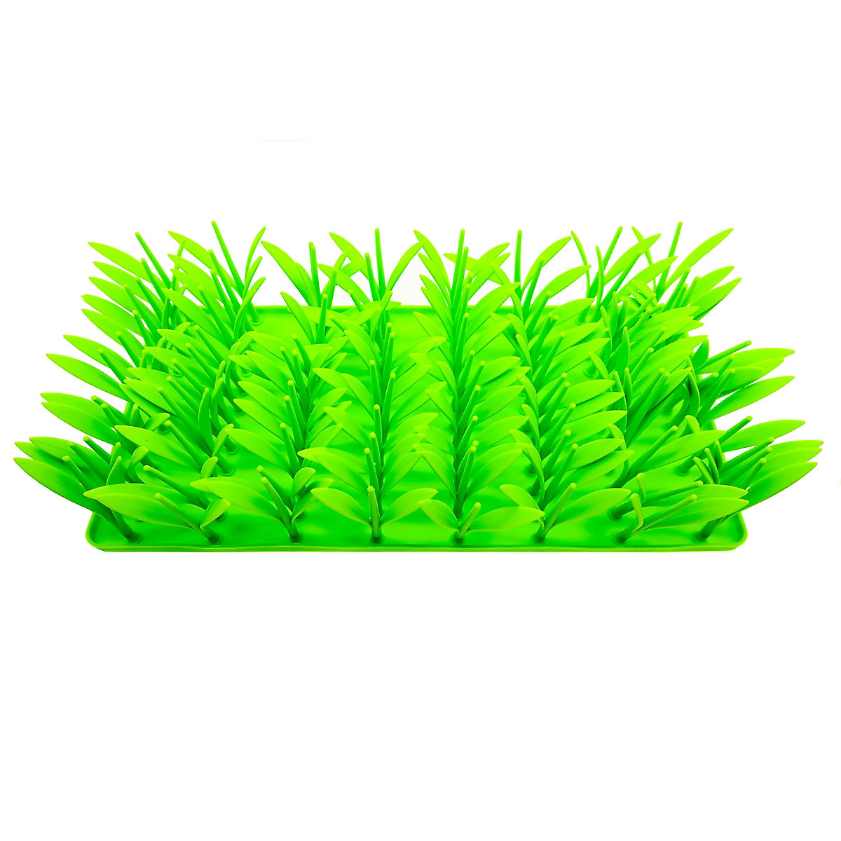 Mystoneer Silicone Grass Mat for Cats, Silicone Grass Snuffle Mat for Cats, Cat Grass Mat for Indoor Cats Silicone, Silicone Grass Feeding Mat for Cats and Dogs (1pc)