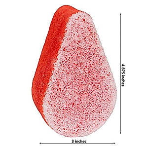 Spongeables Anti-Cellulite Sponge, 20+ Washes, Hibiscus Scent, Youthful Skin