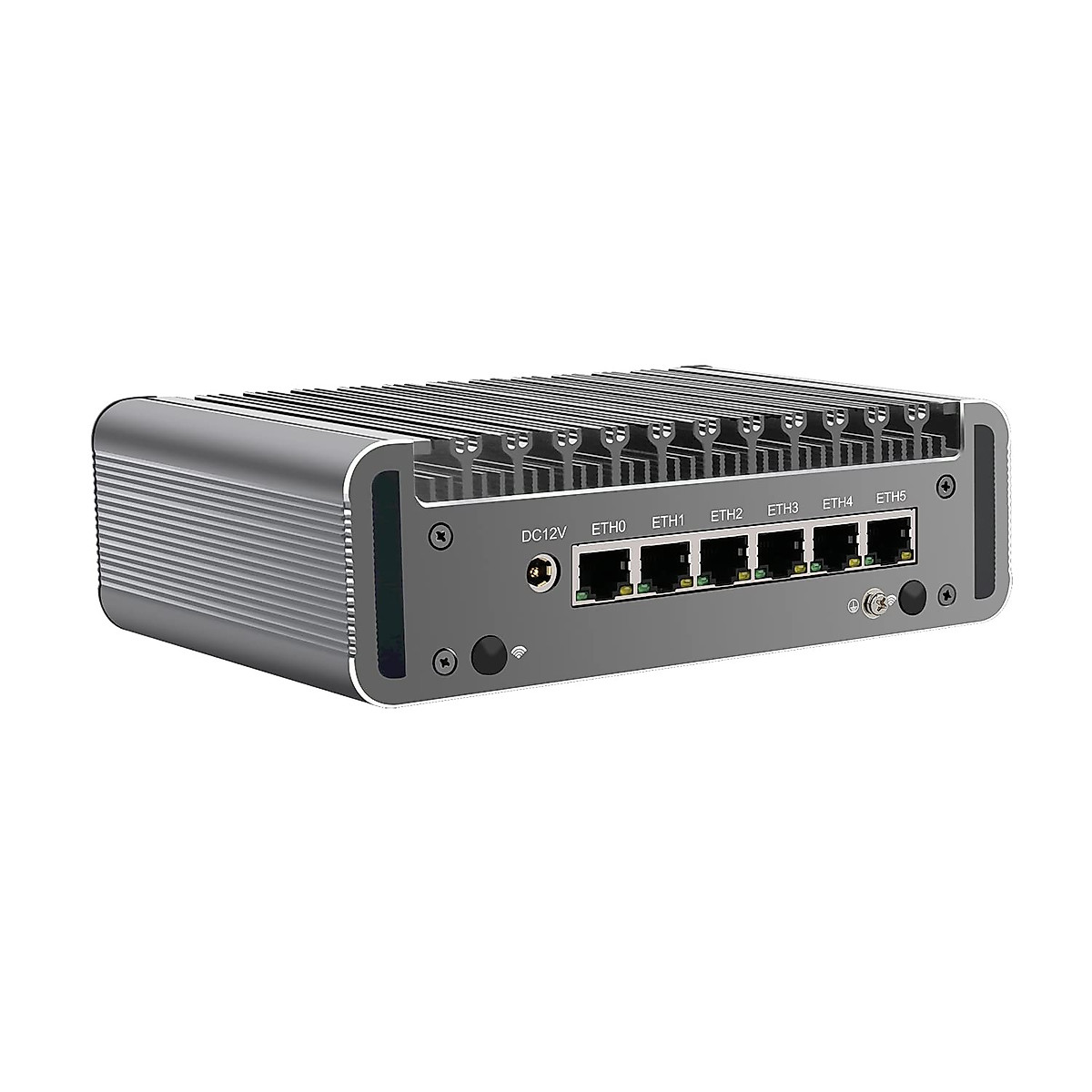 Firewall Hardware, OPNsense, VPN, Network Security Appliance, Router PC, I5 1135G7, HUNSN RS36, AES-NI, 6 x I211 Gigabit Nics, 4 x USB3.1, COM, HDMI, Fanless, 32G RAM, 256G SSD