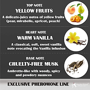 Pherolec Global follow your senses... Prey&Touch Pheromone for Men 0.34 Fl. Oz. Perfume Ultra Strong Feromonas para Hombres Atraer Mujeres