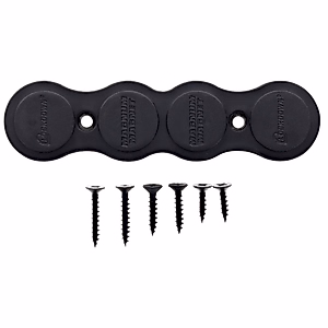 Lockdown Magnum Magnet Gun Mount with Strong, Rubber Coated Design and 75 lb Capacity for Shotgun, Pistol or Rifle Storage