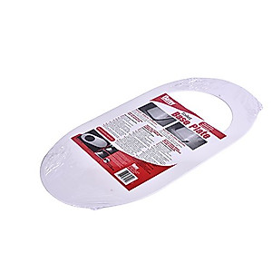 Oatey 31259 Round Nose Toilet Base Plate, Gray