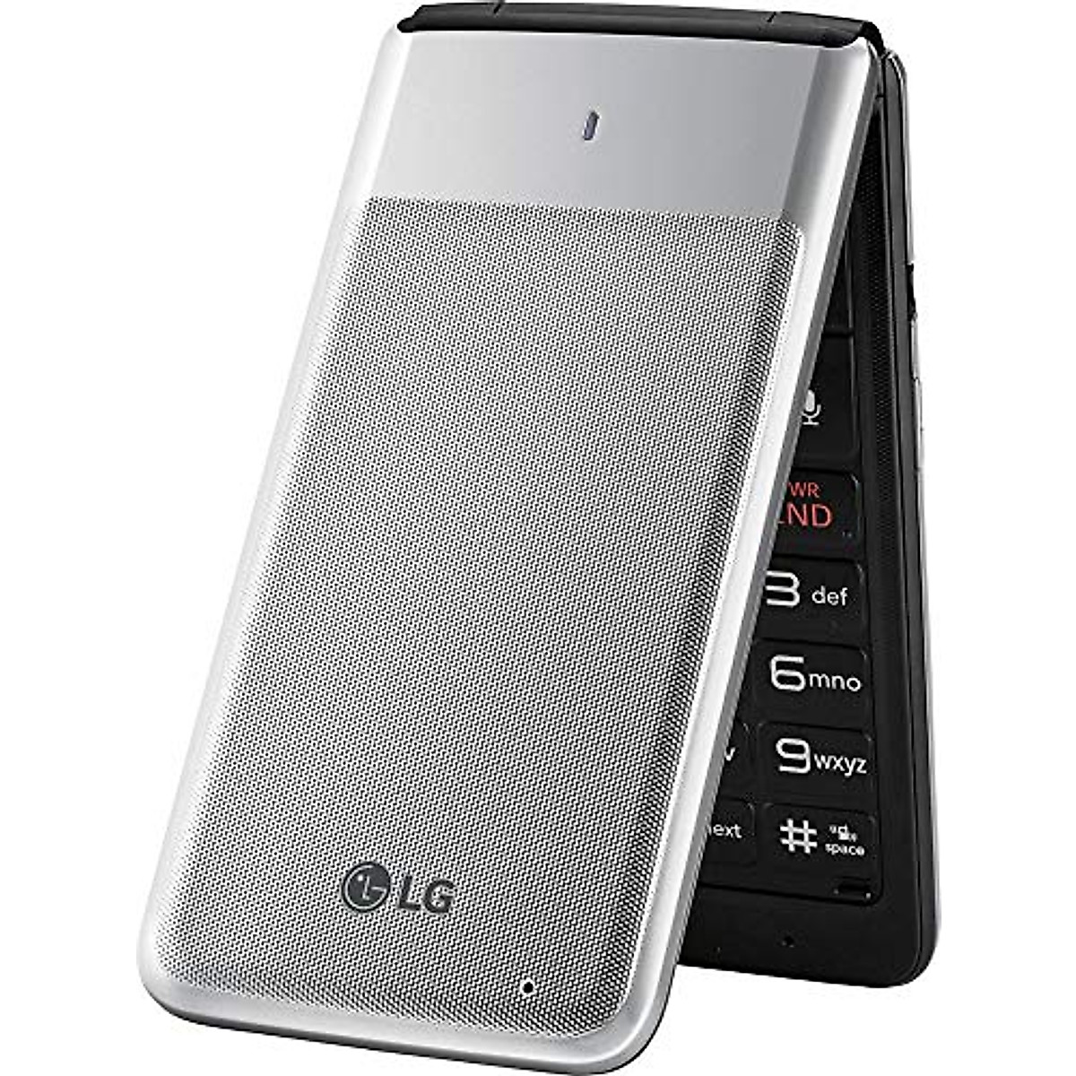 LG - Exalt 4G LTE VN220 with 8GB Memory Cell Phone - Silver (Verizon) (Renewed)