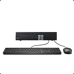 DELL OPTIPLEX 7040 6th Gen Micro Business Desktop Computer, Intel Quad Core i7 6700T up to 3.6GHz, 16G DDR4, 512G SSD, WiFi,HDMI, DP, Win 10 64-Bit Supports EN/ES/FR(Renewed)