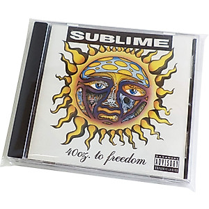 Square Deal Recordings & Supplies - CD Sleeves - RESEALABLE Premium 2mil Thick - Archival Quality, Crystal Clear - Holds 1 Standard 10.4mm CD Jewel Box (1000 Sleeves)