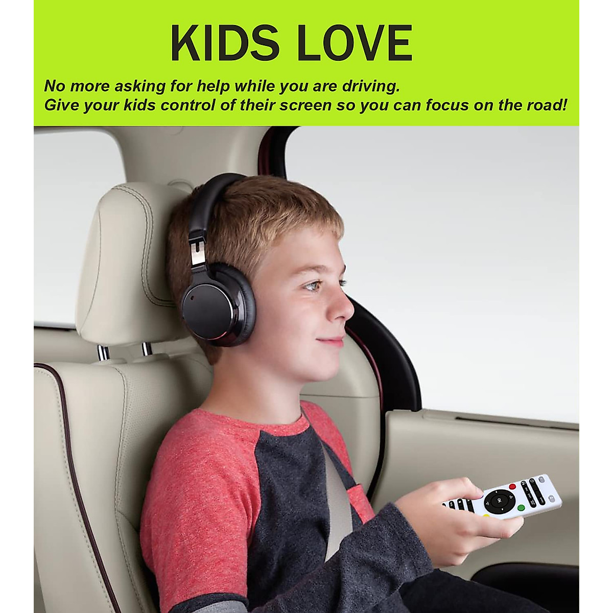 Replacement Remote Control for VES 2008 2009 2010 2011 2012 2013 Chrysler Town and Country Overhead DVD Systems