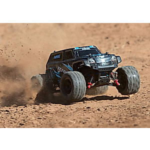 Traxxas 76054-5-BLK Teton 1/18 Scale 4WD Truck Fully Assembled Ready to Run 2.4G