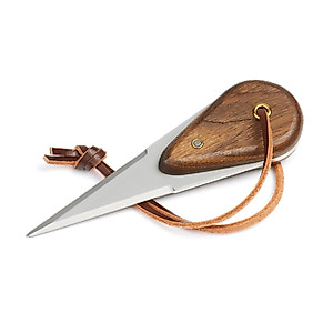 Outset Oyster Shucking Set, Includes Oyster Knife and Leather Hand Guard