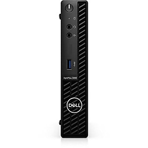 Dell Optiplex 3000 3090 Micro Tower Desktop (2021) | Core i5-8TB SSD - 16GB RAM | 6 Cores @ 3.8 GHz - 10th Gen CPU Win 10 Home (Renewed)
