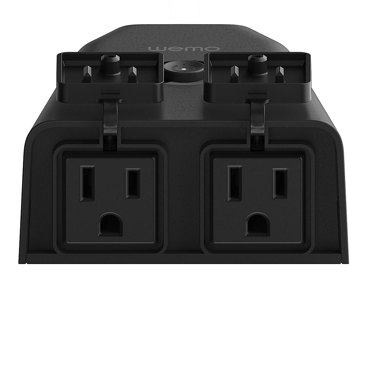 WeMo WiFi Outdoor Smart Plug - Voice Control Works With Alexa, Hey Google & Homekit - Smart Outlet to Control Smart Home Lights, Holiday Decor & Other Outdoor Devices - Weather-Resistant Design