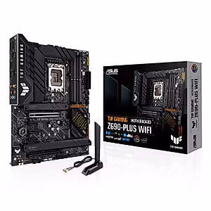 Asus TUF Gaming Z690-PLUS WiFi Socket LGA1700/ Intel Z690/ DDR5/ WiFi&Bluetooth/ SATA3&USB3.2/ M.2/ ATX Motherboard