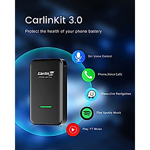 CarlinKit 3.0 Wireless CarPlay Adapter - Convert Wired CarPlay to Wireless in Factory Cars, 2015-2023 Models