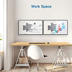 PERLESMITH TV Wall Mount for 13-42 Inch Flat or Curved TVs & Monitors, Full Motion TV Wall Mount with Articulating Arms Swivel Tilt Extends, Corner tv Bracket Max VESA 200x200 mm up to 44lbs, PSSFK1