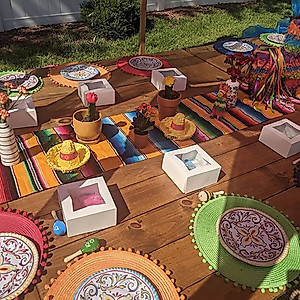 Hedume 20 Pack Mini Wooden Festival Maracas, Kids Baby Rattles Egg Shaker, Shaker Sand Hammer Toy Noisemaker for Party Favors, Musical Fun, Birthday Parties, Carnivals