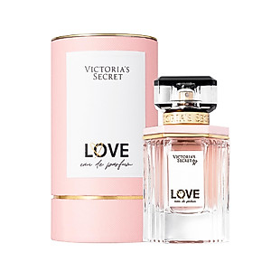 Victoria's Secret Love Eau de Parfum, Notes of Fresh Juniper, Apricot Blush & Boyfriend Tee, Perfumes for Women (3.4 oz)