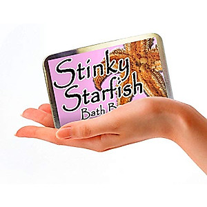 Gears Out Stinky Starfish Bath Bar - Funny Starfish Design - Novelty Bath Soap for Women - Pink Soap - Handcrafted - Made in the USA