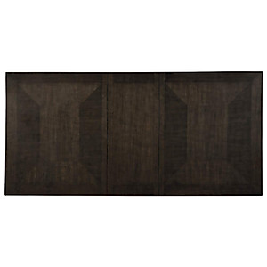 Signature Design by Ashley Hyndell Contemporary Dining Extension Table, Seats up to 8, Dark Brown