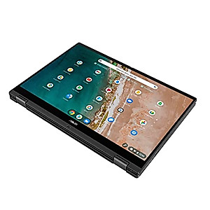 ASUS - 16" 2-in-1 Touchscreen Chromebook - Intel Core i3 - 8GB Memory - 128GB SSD - Mineral Grey