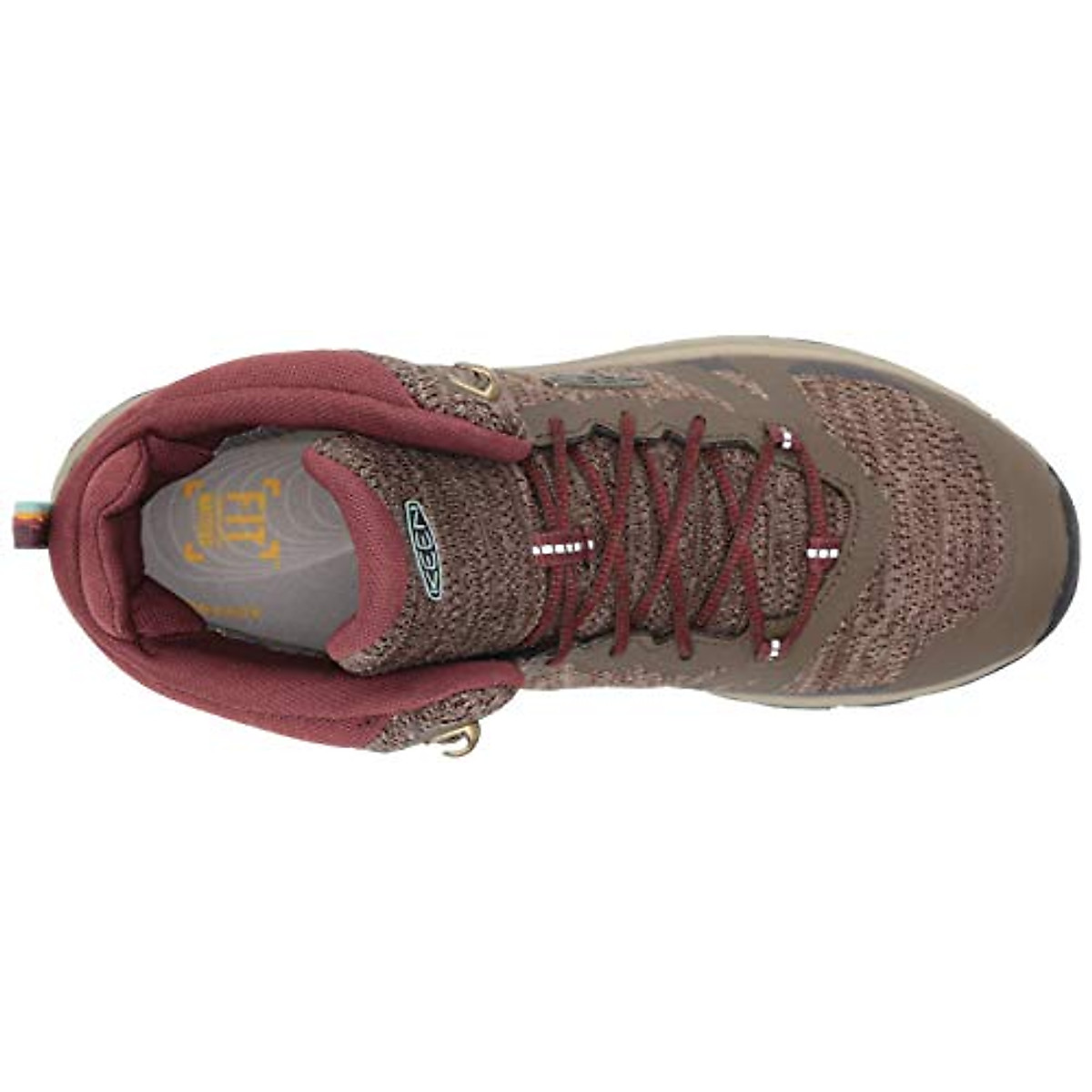 KEEN Womens Terradora 2 Waterproof Mid Height Hiking Boot, Canteen/Andorra, 9.5 US