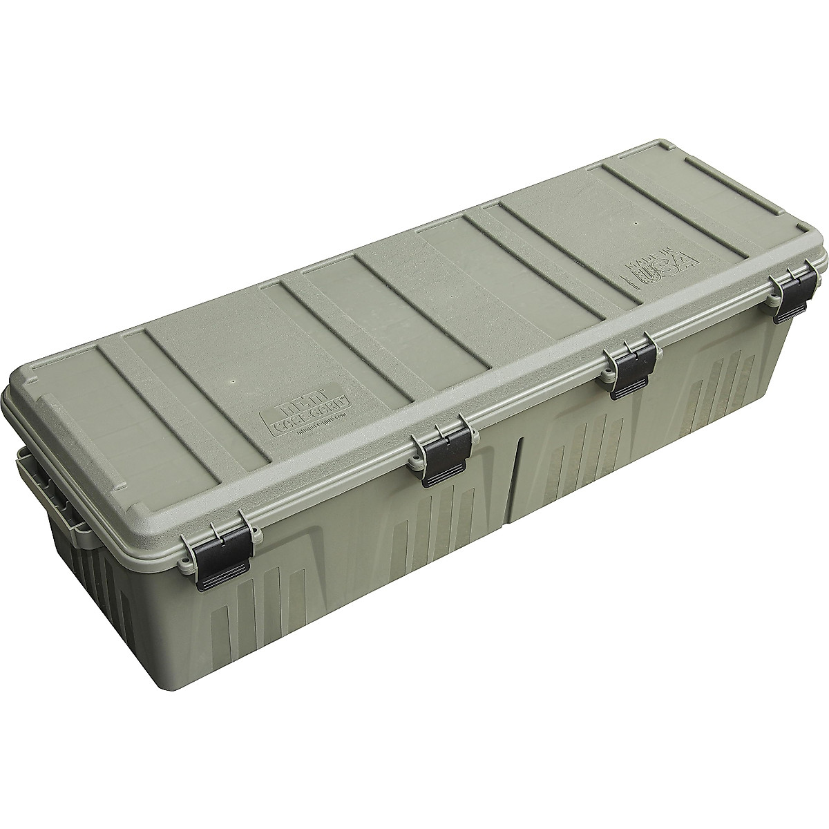 MTM TRC39 - Tactical Rifle Crate, Water-Resistant o-Ring Sealed, Four Strong snap latches, USA Made, Army Green