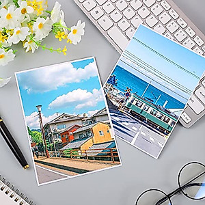 100 Pack 5x7 Cardstock Paper, 80lb White Cardstock Thick Paper Heavyweight Cardstock for Printer, Postcards, Wedding Invitation, Thankyou Cards, Mothers Day Gift Cards