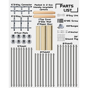 GarveeLife 10 x 20 ft Carport Heavy Duty, Portable Garage with 4 Roll-up Doors, 4 Mesh Windows, 180 g PE Tarps, and 8 x 1.0 mm Poles, for Full-Size Pickups, Bass Boats, and SUVs, Khaki