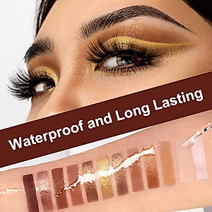 SEEUI Eyeshadow Palette 24 Color Eye Makeup Palette Matte Shimmer Eyeshadow Pallet Long Lasting Blendable Natural Colors Make Up Eye Shadows