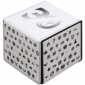 Ultra Pro - 30th Anniversary Alcove Edge for Magic: The Gathering, Store & Protect up to 100 Standard Size MTG Cards, Great for Commander Deck, Side Loading Deck Box, Premium Leatherette Finish