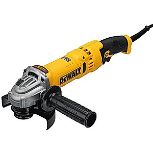 DEWALT Angle Grinder Tool, 4-1/2 to 5-Inch, Trigger Switch(DWE43115) , Yellow