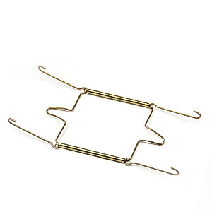 MroMax Plate Hanger 10" U Type Stainless Steel Plate Hangers Invisible Wall Hooks for Walls Compatible Decorative Plates Hooks Dish Display Holder Golden 1PCS