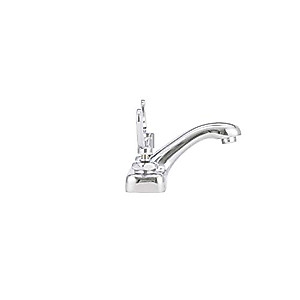 Zurn Z81104-XL AquaSpec 4" Centerset Faucet, 4" Integral Spout, 2.2 GPM Pressure-Compensating Aerator, 4" Wrist Blade Handles, Chrome