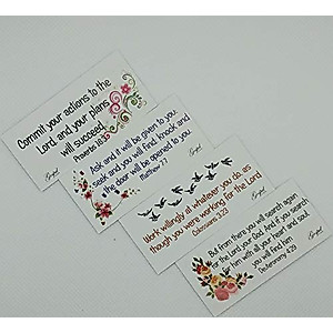 Christian Gifts Handmade Blessings Box Inspirational Faith Based Promise Scripture Bilingual Card Box Women Gift Cajitas de Promesas Regalos Cristianos Decoration Box