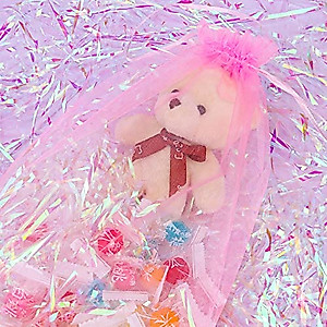 Zwish 100 Pack 8x12 Inches Organza Gift Bags 10 Mixed Solid Colors for Toys Candy Chocolate Party Christmas Wedding Favor Gift