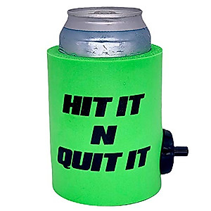 Party Starter Hit It N Quit It Shotgun Can Coolie (1, Bright Green)