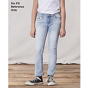 Levi's Girls' 711 Skinny Fit Jeans , Blue Winds, 14