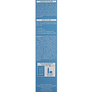 L'Oreal Paris Skincare Hydra Genius Daily Liquid Care Oil-Free Face Moisturizer for Normal to Oily Skin, Hyaluronic Acid Moisturizer for Face with Aloe Water and Hyaluronic Acid, 3.04 fl. oz.