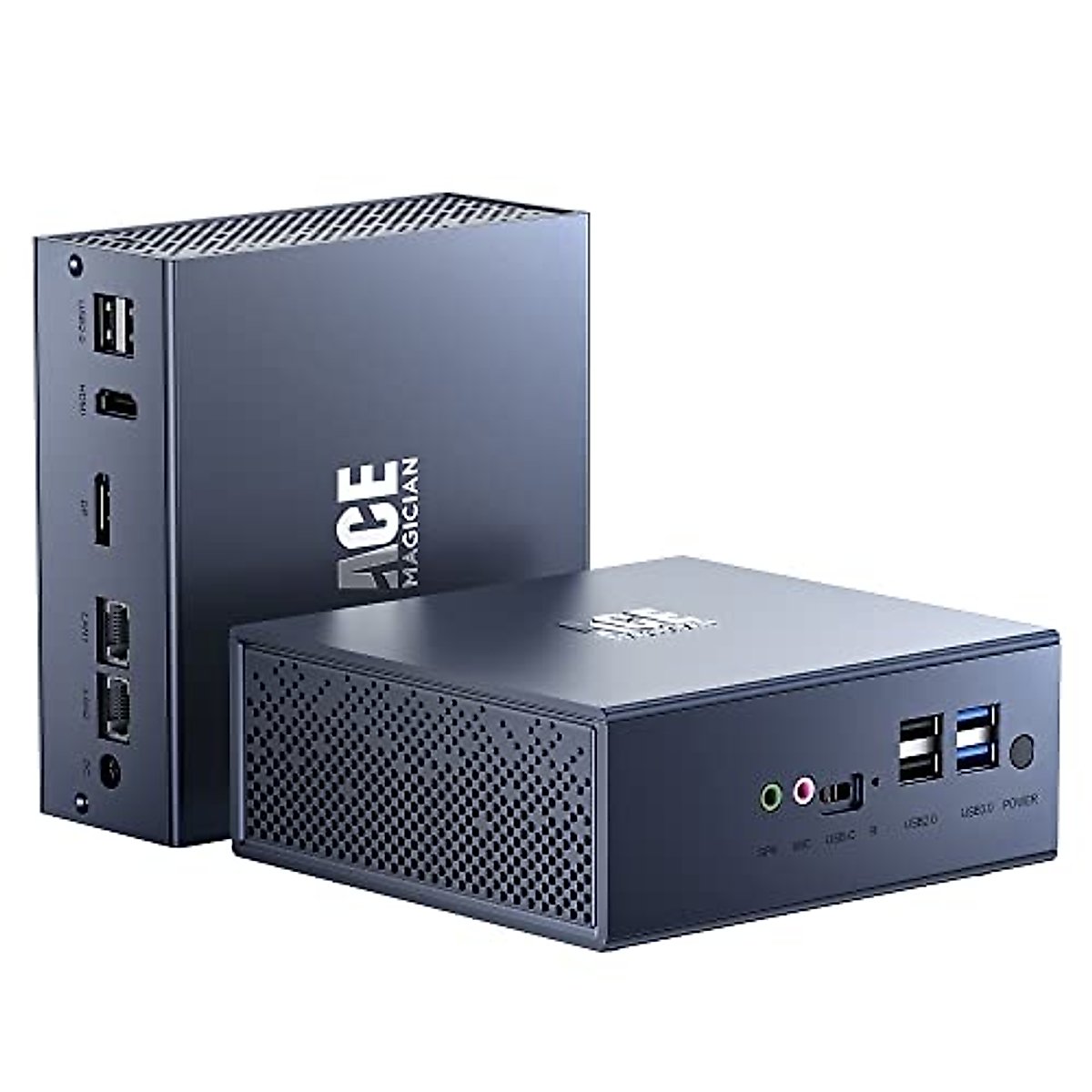 Mini PC Intel 12th Gen N95(up to 3.40Ghz) 8GB DDR4 256GB M.2 SSD Mini Desktop Computer Windows 11 Pro Mini Computers Support 4K Dual Display/BT 4.2/ WiFi 5/USB 3.0/ Auto Power On