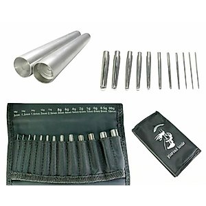 13 pc Set Insertion Taper Calor Style 18G-00G Steel Expander Lobe Ear Stretching Style 88888-346