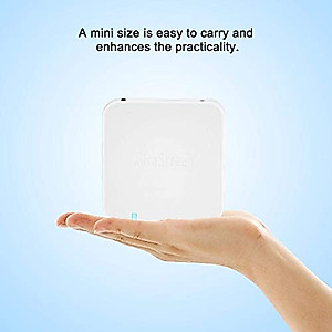 Car WiFi Display Box, Wireless Mini Car WiFi Screen Device Box Wireless Screen Mirroring from Smart Phones to Car Screen Wirelessly, Support CVBS/HDMI A/V Output