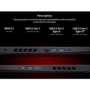 Acer Nitro 5 Gaming Laptop AMD Ryzen 7 5800H (8-Core) (>i7-10875) NVIDIA GeForce RTX 3060 Laptop GPU 15.6" FHD 144Hz IPS Display 32GB DDR4 2TB NVMe SSD Windows 10 Home (32GB RAM|2TB PCIe SSD)