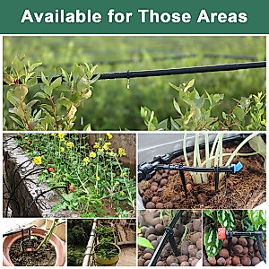 Hose garden irrigation pipe 1/4", 98ft blank distribution tubing, drip irrigation hose, drip irrigation line pipe, DIY irrigation equipment for greenhouse, flower beds, terraces, lawns