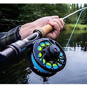 Piscifun Sword Fly Fishing Line with Welded Loop, Weight Forward Floating Fly Line, WF5wt, 100FT, Sky Blue