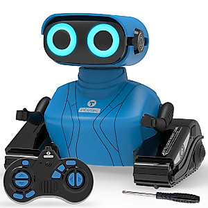 KaeKid Robots for Kids, 2.4Ghz Remote Control Robot Toys with LED Eyes & Flexible Arms, Dance & Sounds, RC Toys for 3 4 5 6 7 8 Year Old Boys Girls