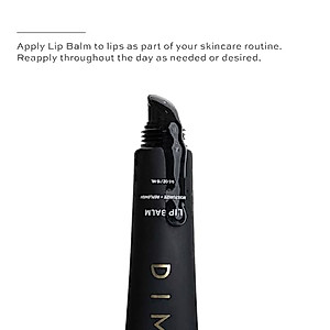 DIME Beauty Lip Balm, Hydrating Lip Balm and Gloss, Vegan & Cruelty-Free, Anti-Aging Lip Care, .5 oz / 15 ml