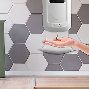 Zerodeko 2pcs Soap Dispenser Tray Diva Laundry Laundry Drip Catcher Wall Mount Soap Dispenser Silicone Holders All Laundry Spray Abs Wash Your Phone Toiletries White