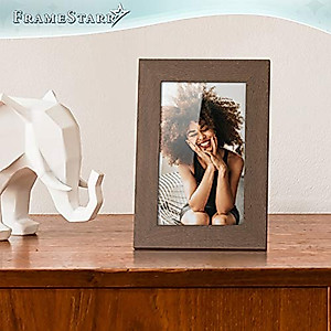 FrameStarr 4x6 Glass (Crystal Clear, 2 Pack), Picture Frame Replacement Glass for 4 x 6 Picture Frames, Real Glass Cover Sheets
